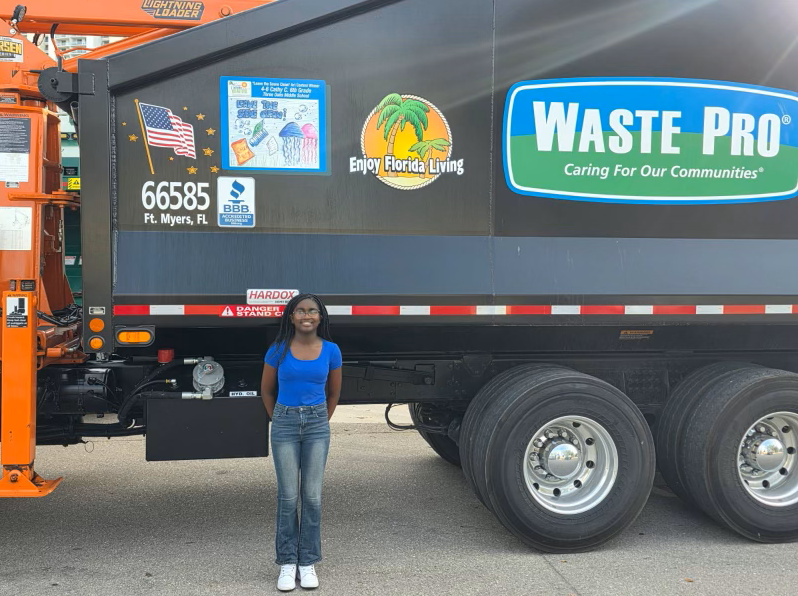 Student Artwork Hits the Streets on Waste Pro Trucks Through “Leave the ...